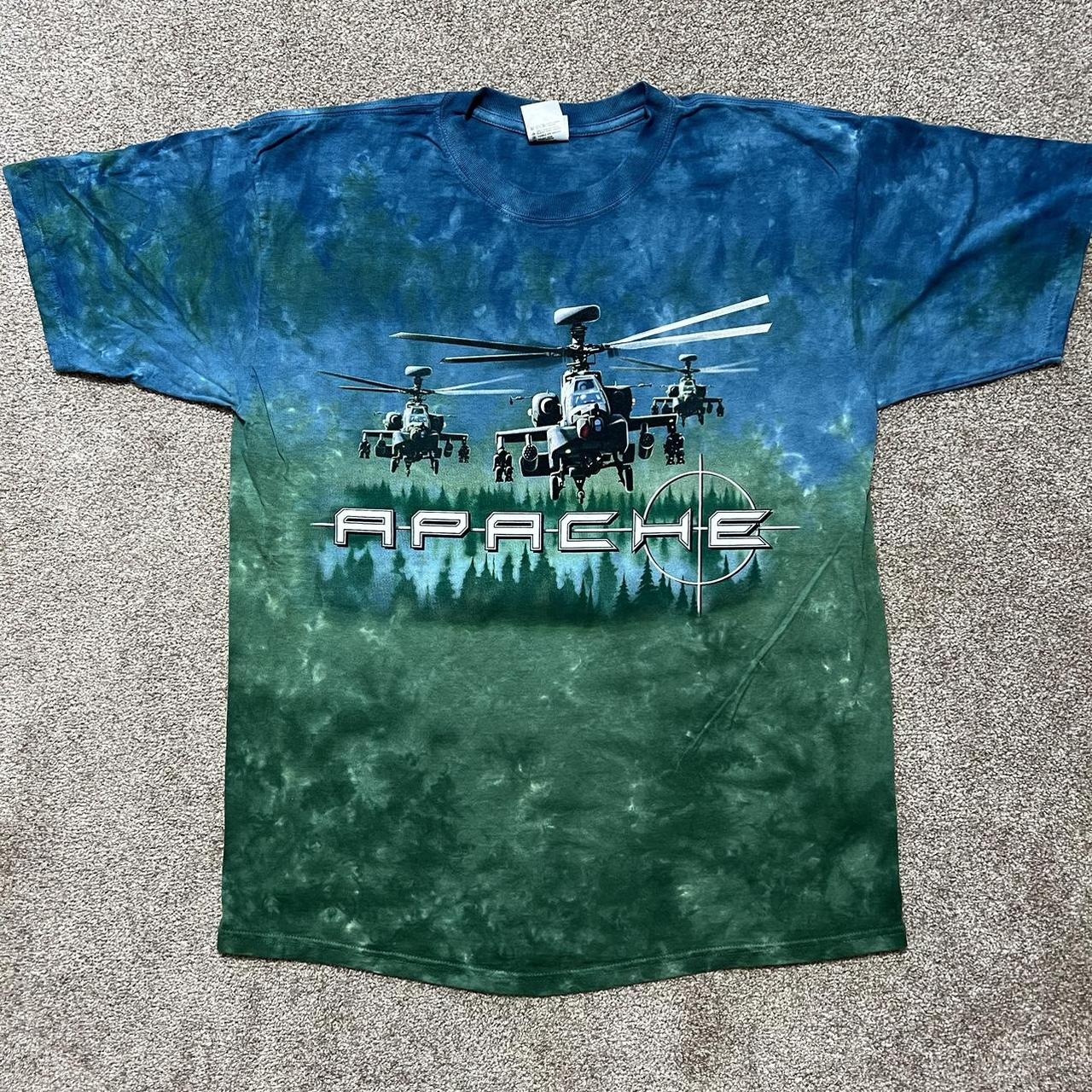 NWOT Liquid Blue Boeing Apache Tee. Different shades... - Depop