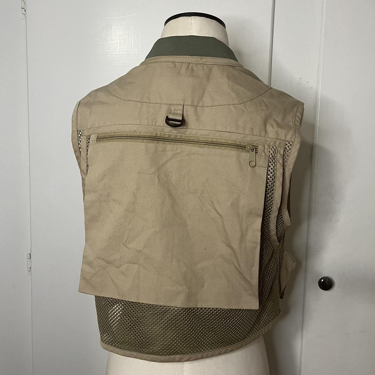 Redington Tan Fishing Hiking Outdoors Vest Size... - Depop
