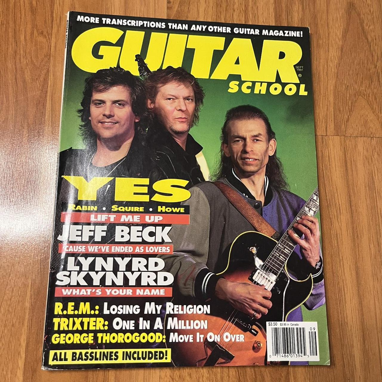 Guitar School Magazine September 1991 Lynyrd Skynyrd... - Depop