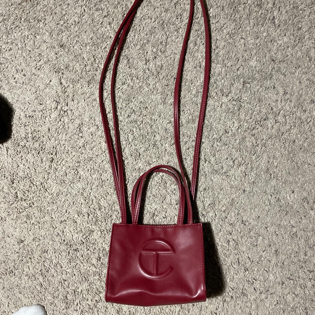 red mini telfar bag - Depop