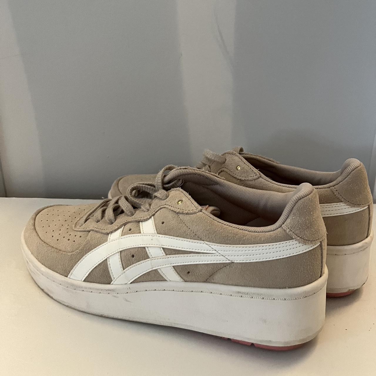 Onitsuka Tiger platform sneakers, size 8, worn a few... - Depop