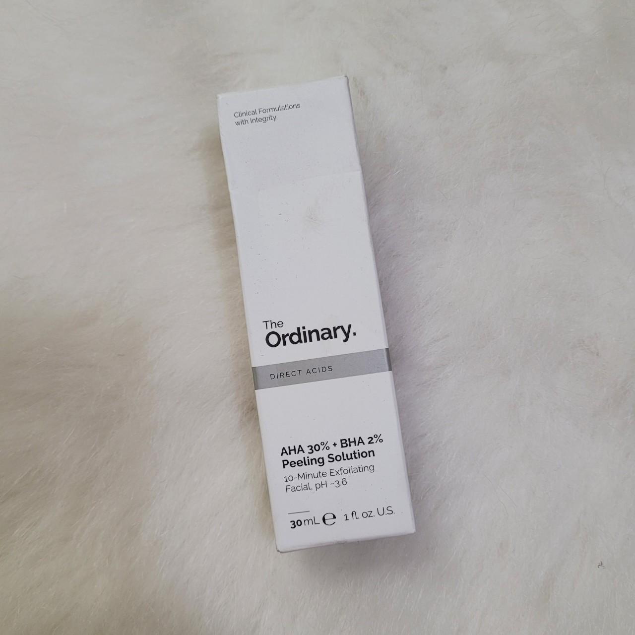 The Ordinary AHA 30% + BHA 2% Peeling Solution 1 oz/... - Depop