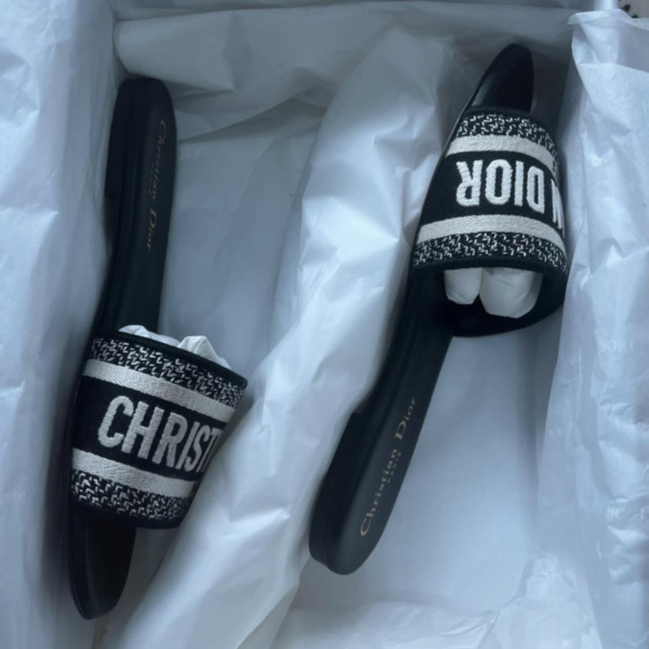 Dior sliders Only bought last week in Las Vegas... - Depop