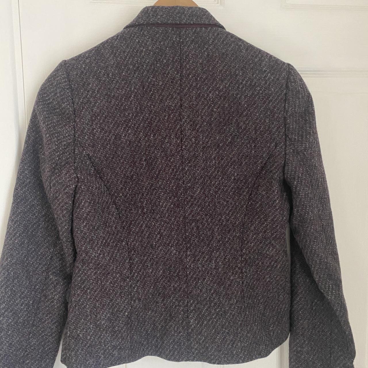 Toast Women's Brown and Purple Jacket | Depop