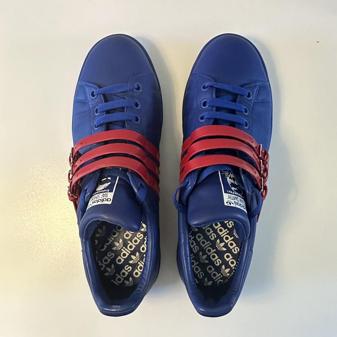 raf simons x adidas stan smith size 10 some wear... - Depop