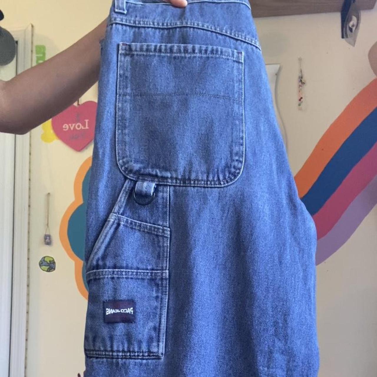 paco utility jeans men’s 36x32 a bit of wear to... - Depop