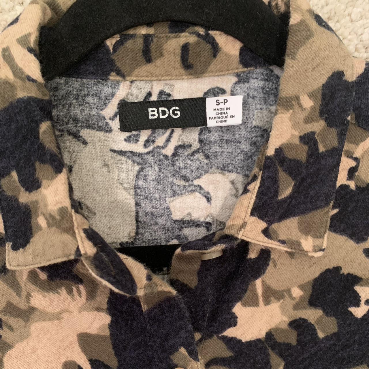 Moose camo flannel shirt. BDG brand from Urban... - Depop