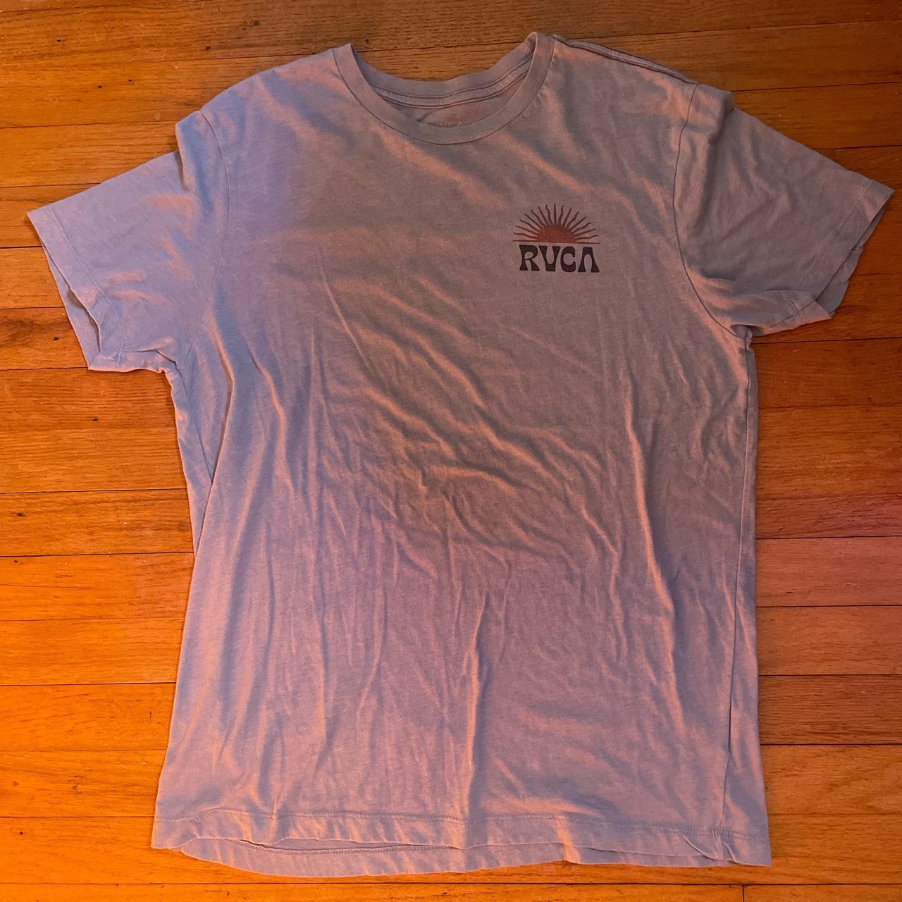 RVCA vintage dye graphic shirt - slim fit -... - Depop