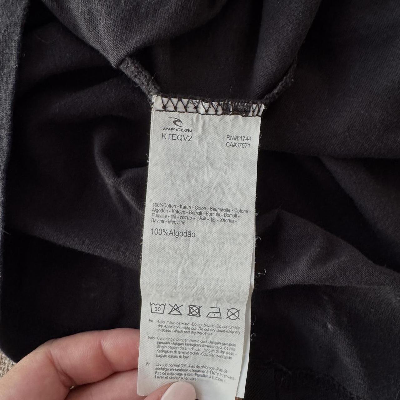 Vintage Rip Curl The Search Long Sleeve Surf Tee... | Depop