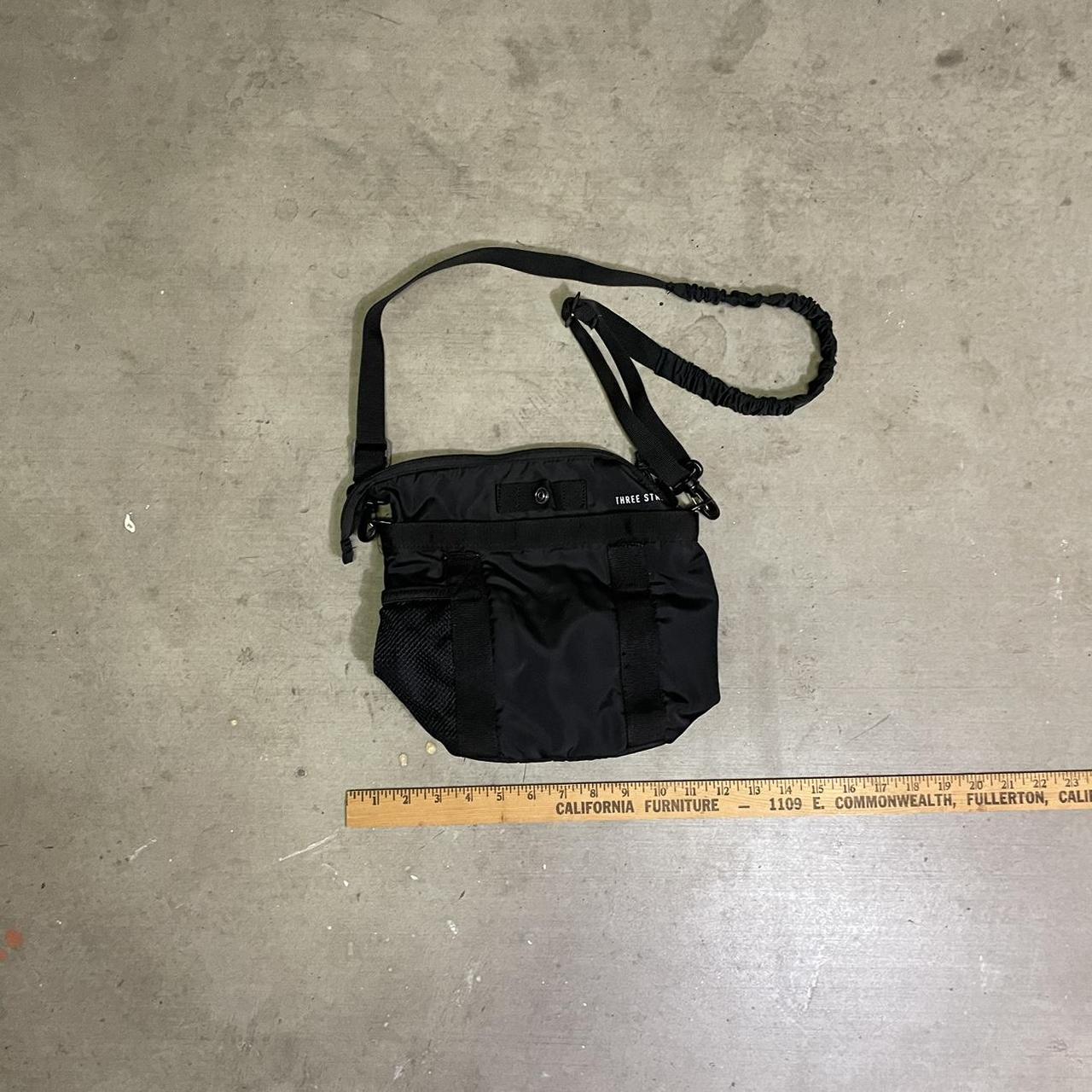 Adidas over the shoulder bad Simple black bag See... - Depop