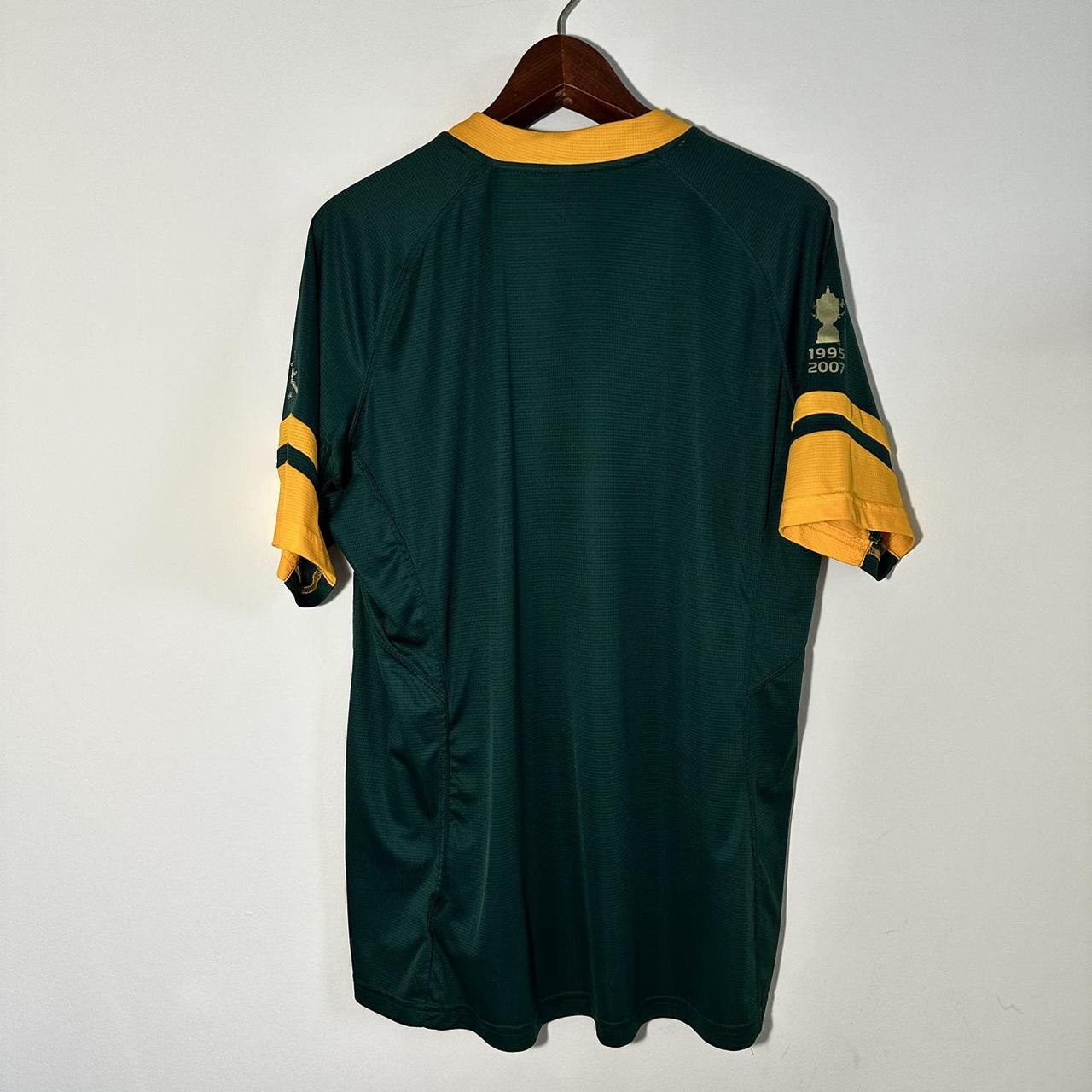 2015 South Africa Springbok ASICS Rugby Jersey World... - Depop
