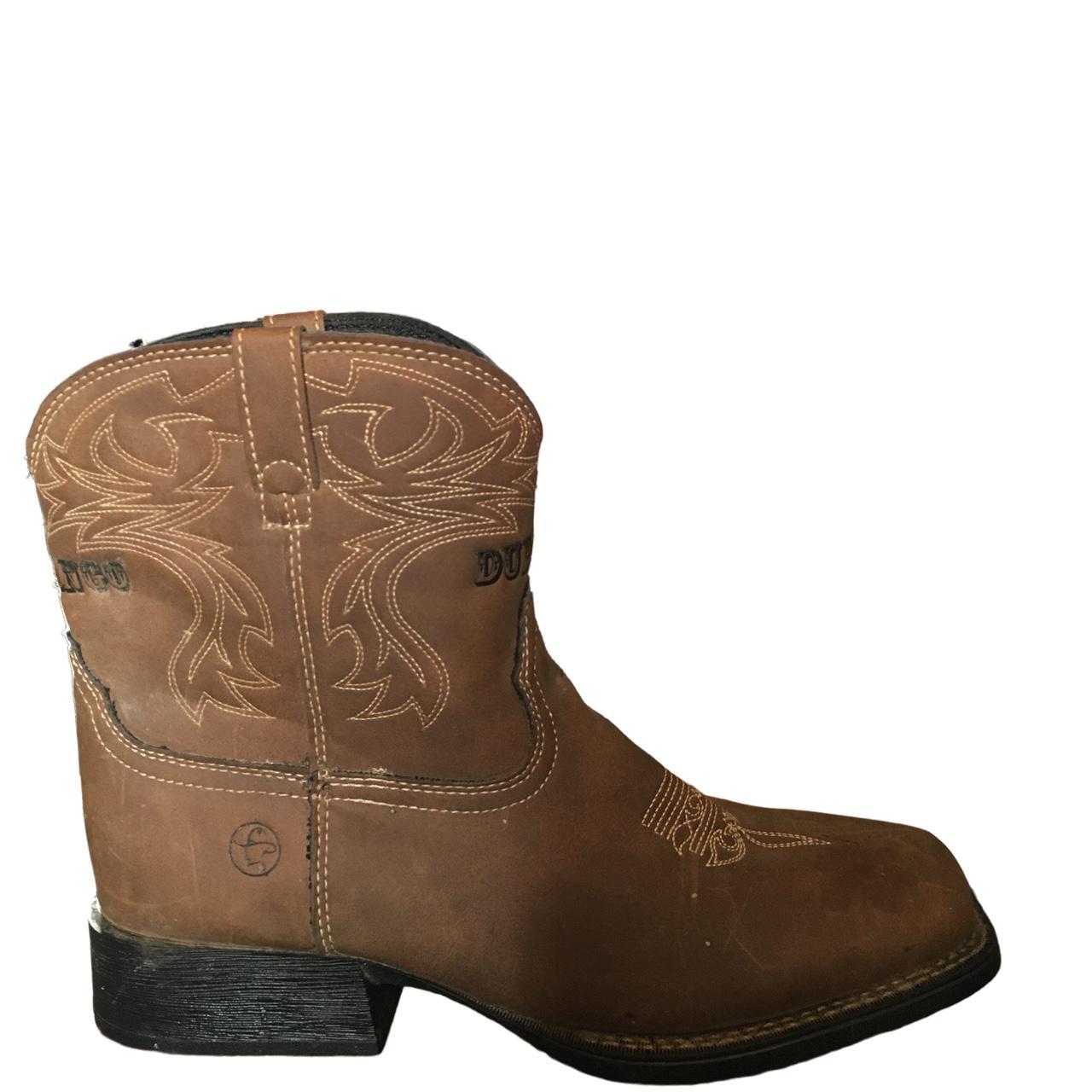 Durango low cut cowboy boots never wore size 6 ..... - Depop