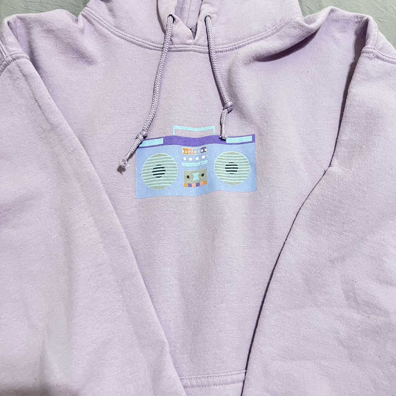Light purple Surfaces band merch hoodie In good... - Depop