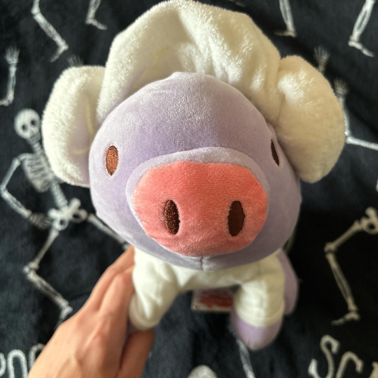 New Purple Miniso Pig Plushie! 🖤New with tag. Tag... - Depop