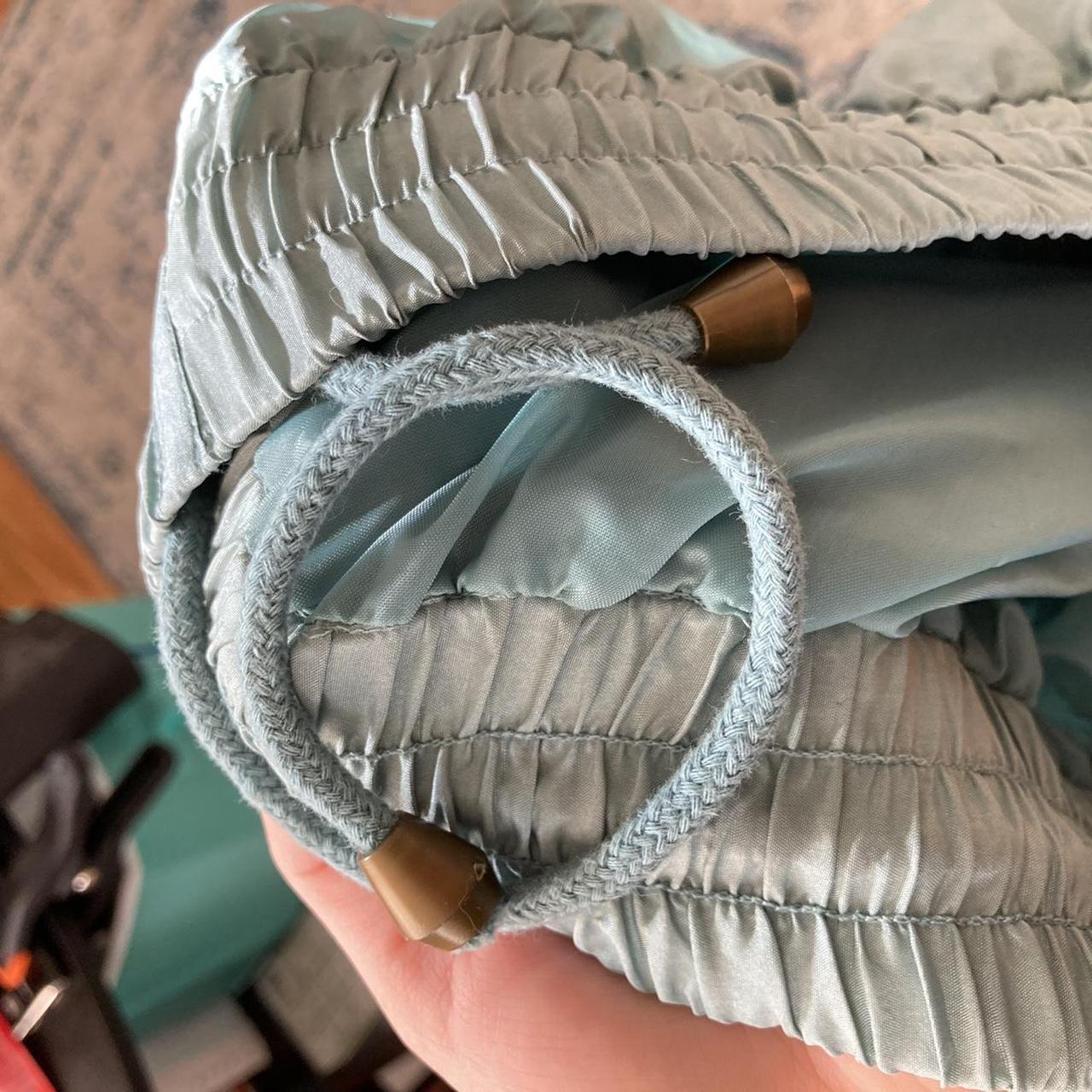 Outbrook vintage blue teal 80s fringe windbreaker... - Depop