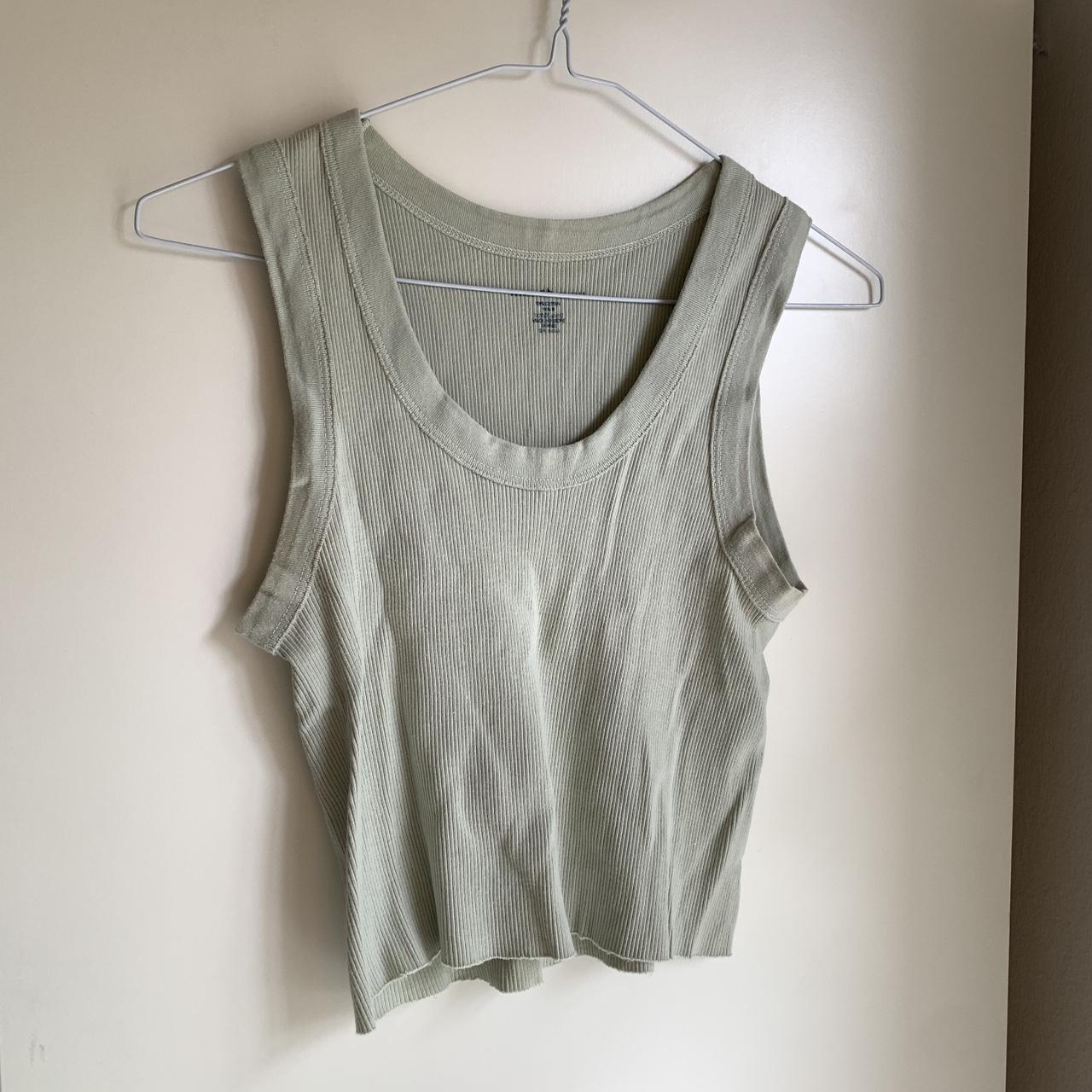 Brandy Melville Sage Connor Tank. Good condition,... - Depop