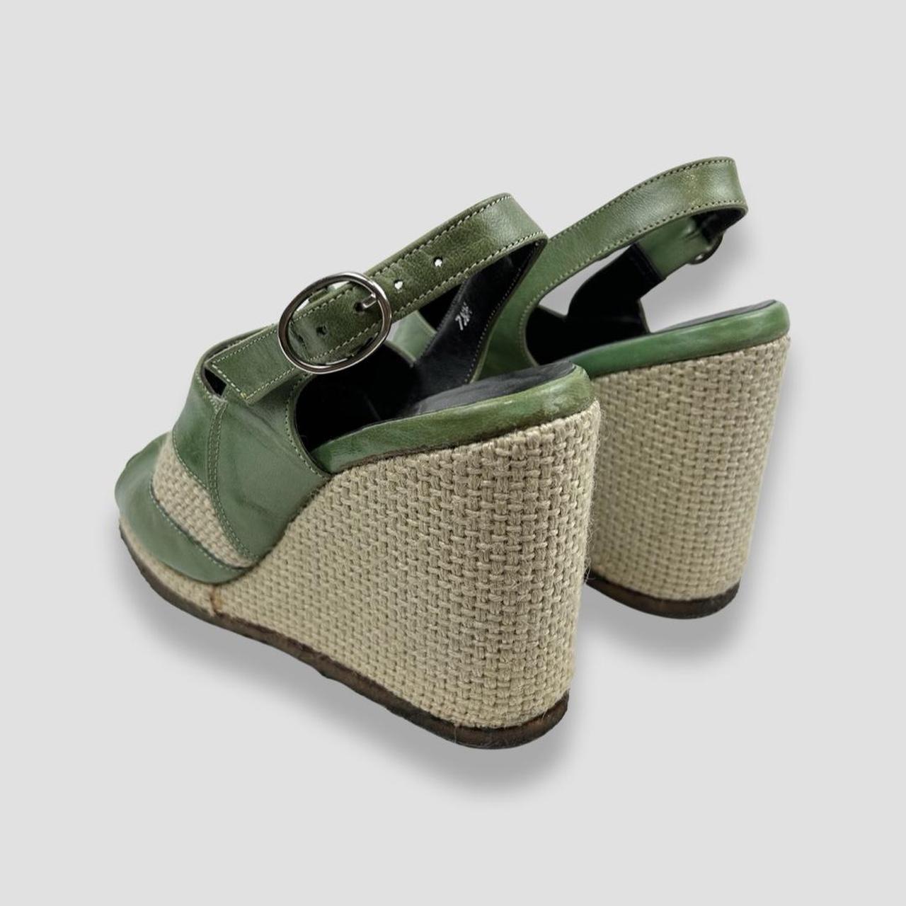 BIBIANAS vintage 70s slingback wedges Women’s size... - Depop