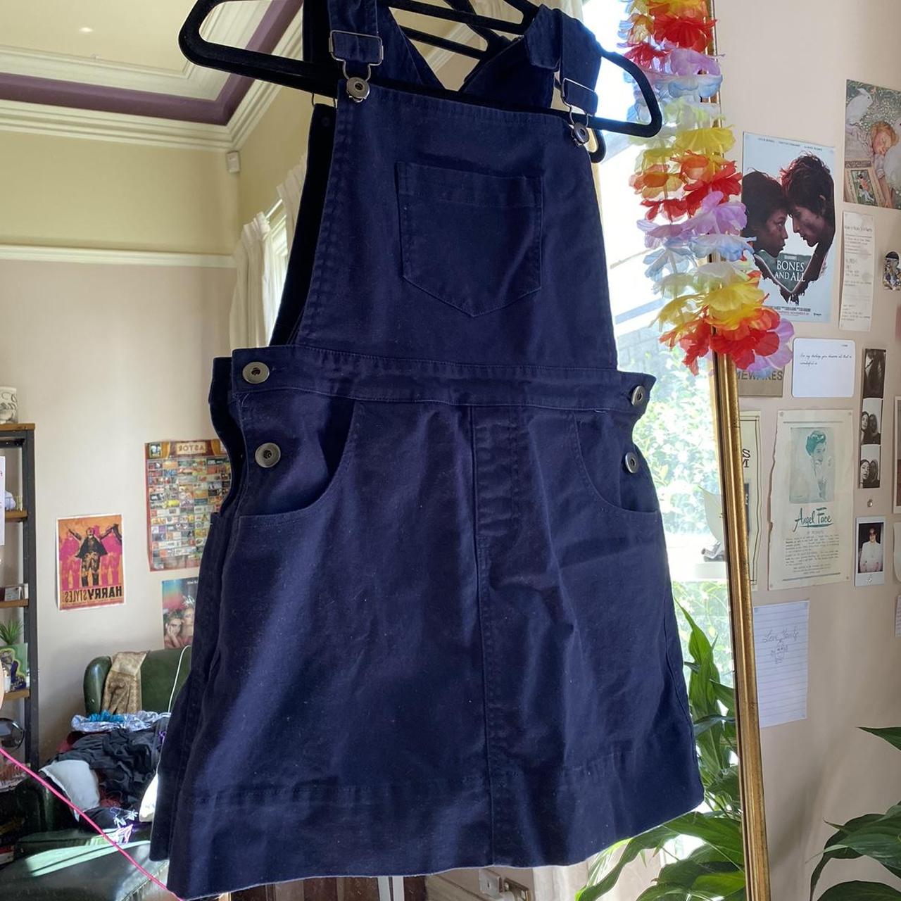 Princess Highway navy blue overall dress 💙 brand :... | Depop