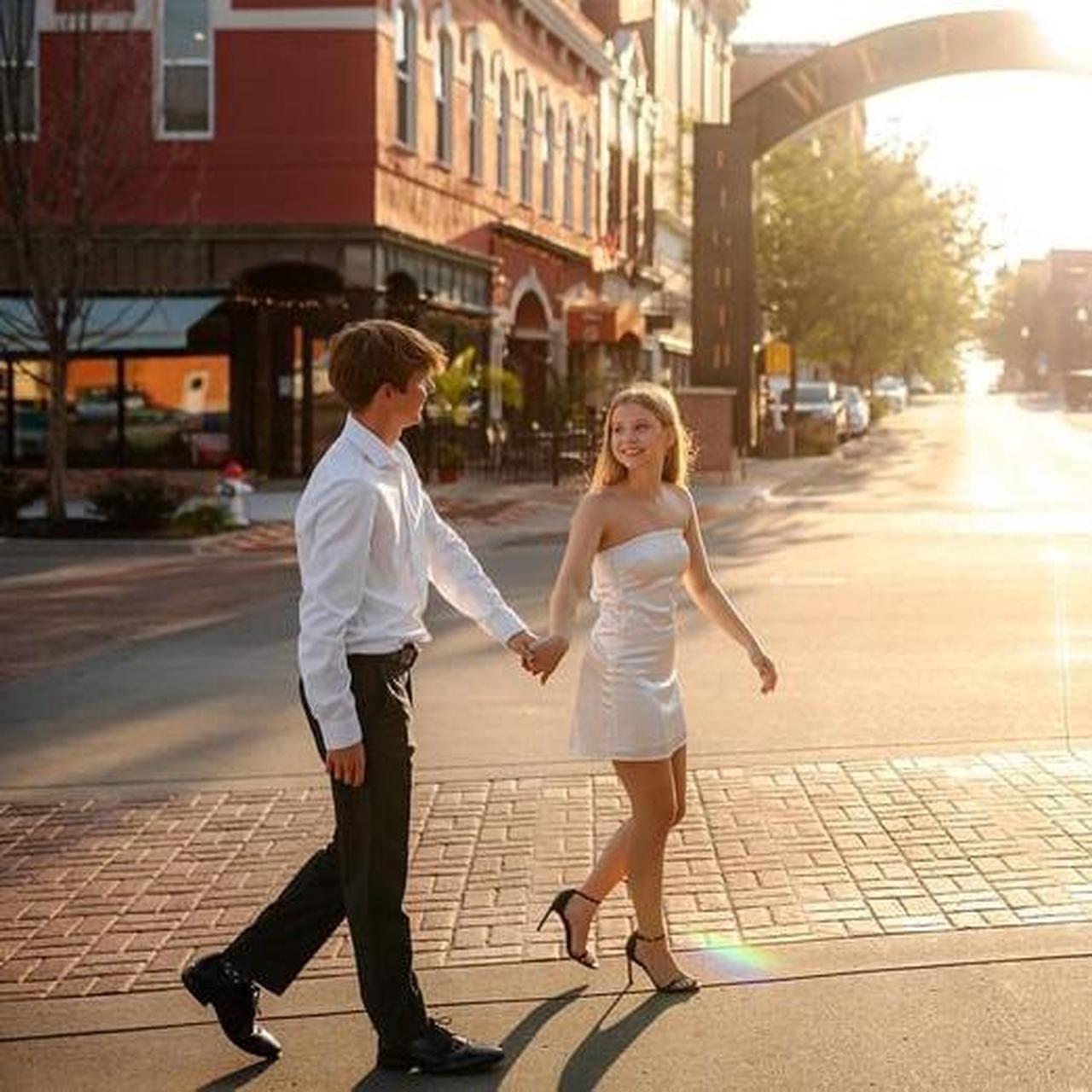 Princess Polly Shaya Strapless Mini Dress White size... - Depop