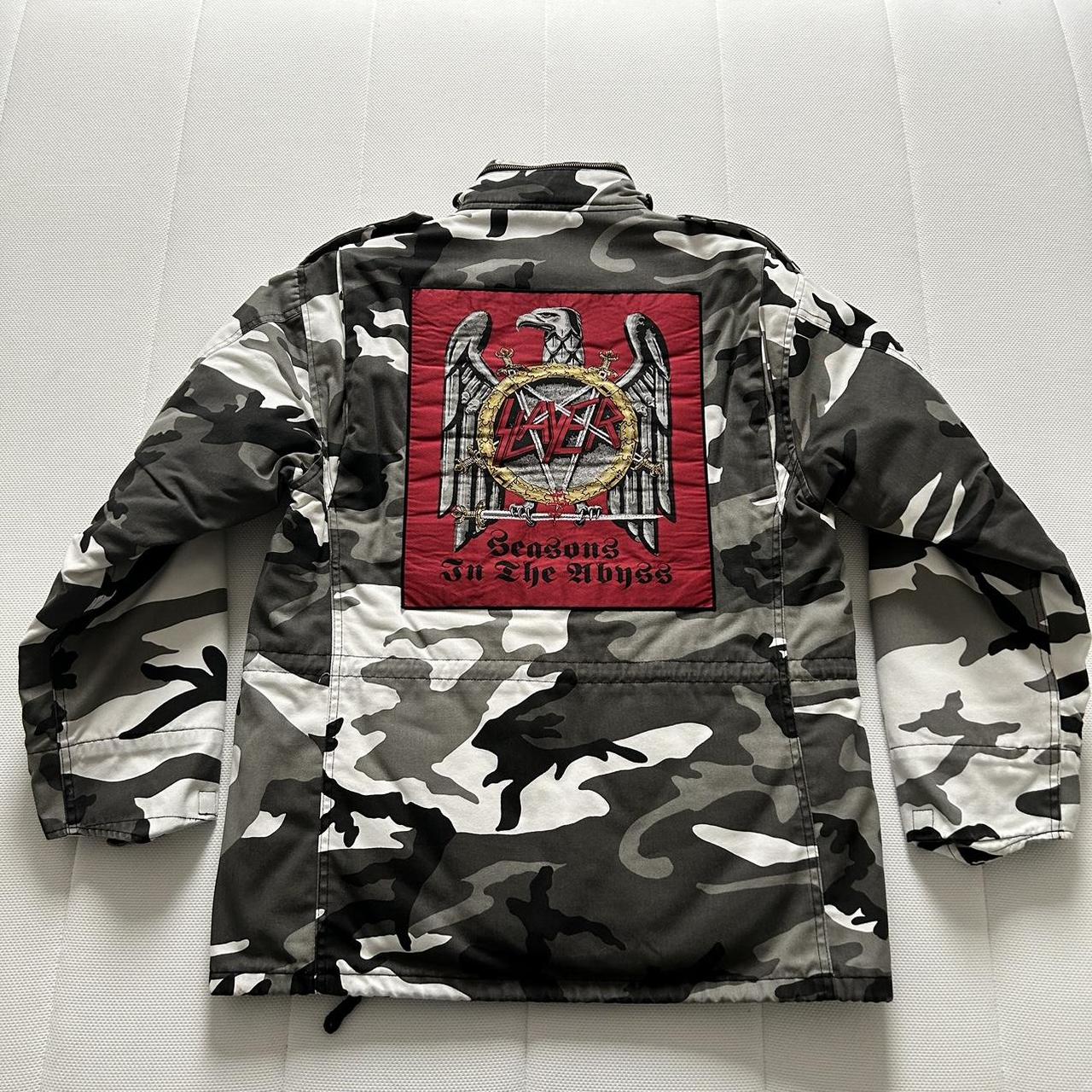 Supreme x Slayer M65 Urban Camouflage Jacket Small... - Depop