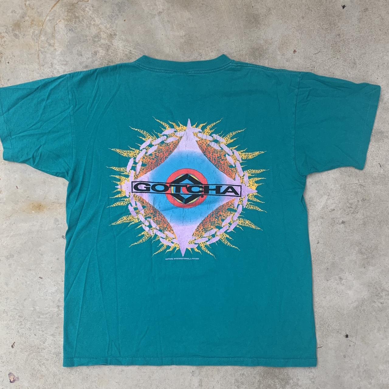 Gotcha Men's multi T-shirt | Depop