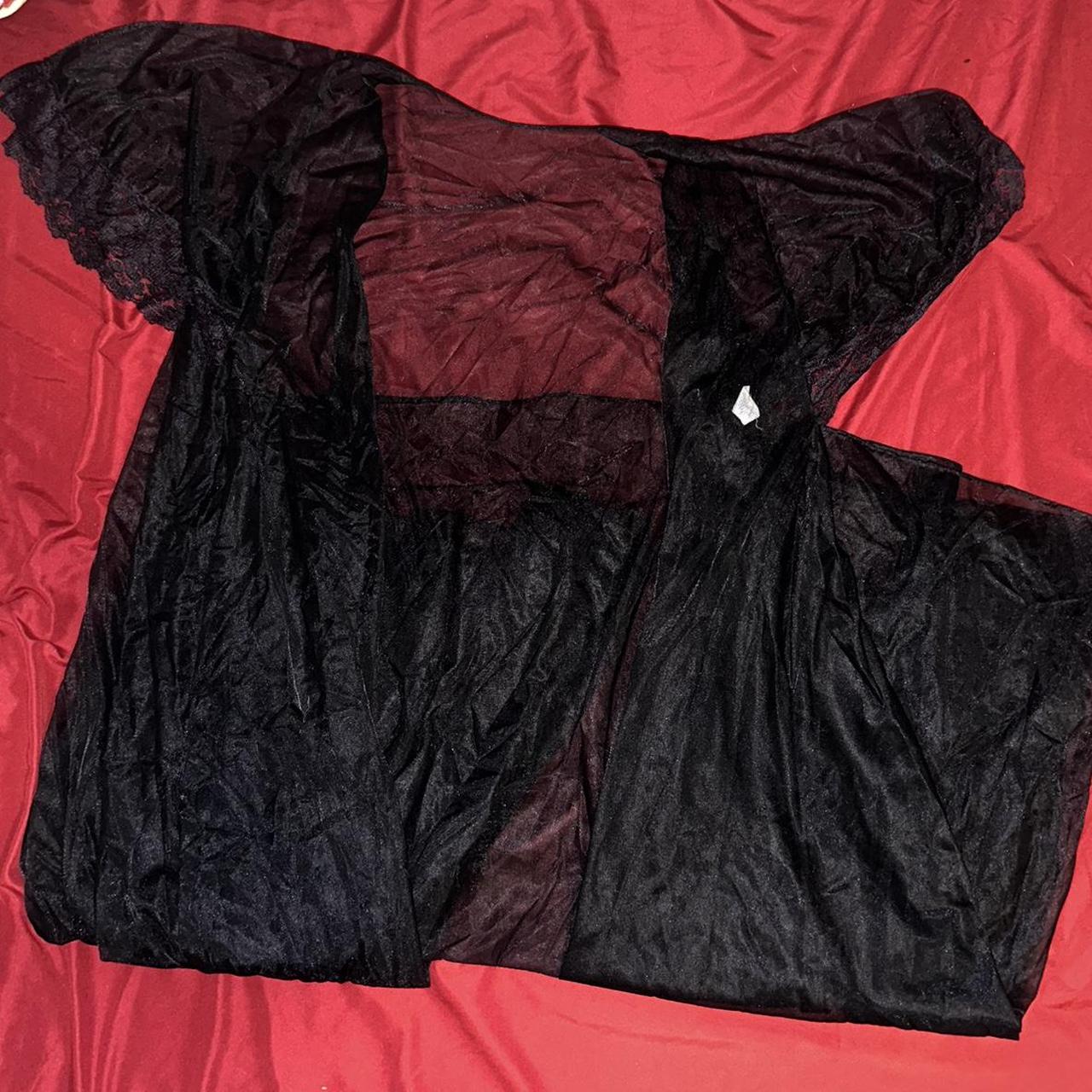 Vintage Sheer + Lace Robe 👑witchy vibes, great for... - Depop