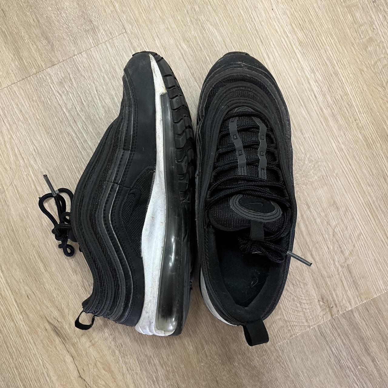 Nike air max 97s in black Size 8 Will clean before... - Depop