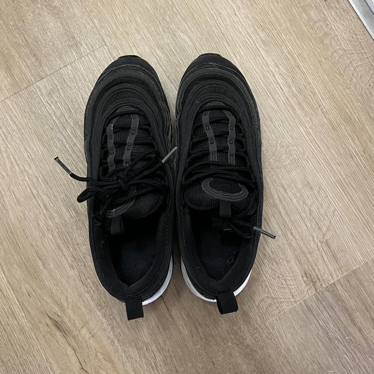 Nike air max 97s in black Size 8 Will clean before... - Depop