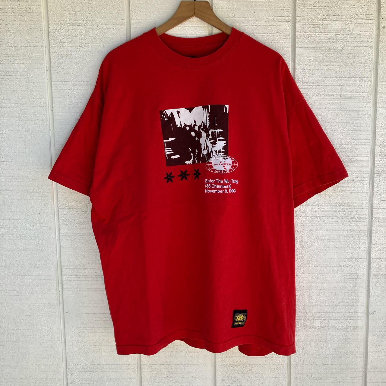 Y2K Wu-Tang Rap Hip Hop Shirt🔥 No holes, minor flaws... - Depop