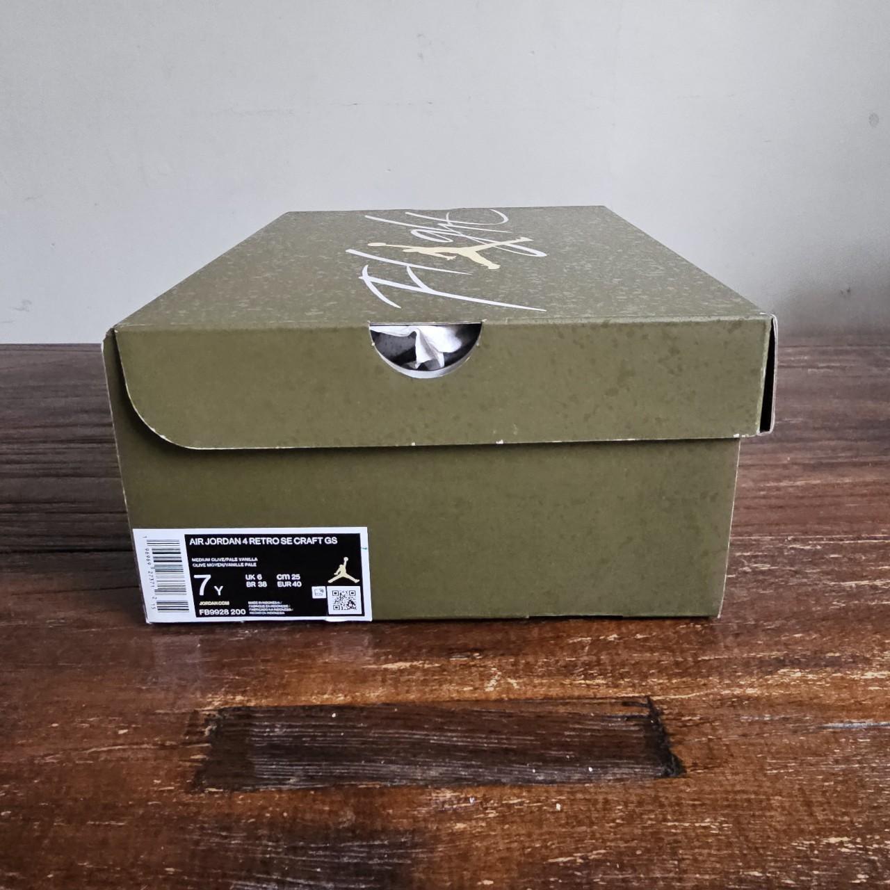 Nike Air Jordan 4 Craft * BOX ONLY * | Depop