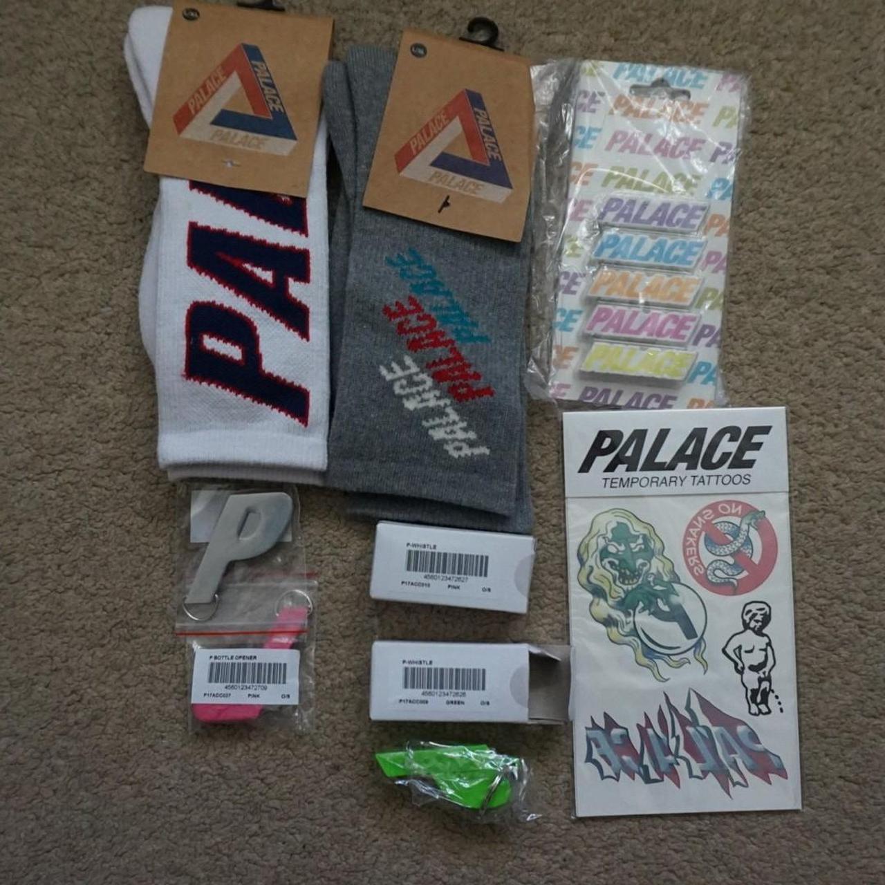 Palace Sock & Accesory bundle Contains 2 pairs of... - Depop