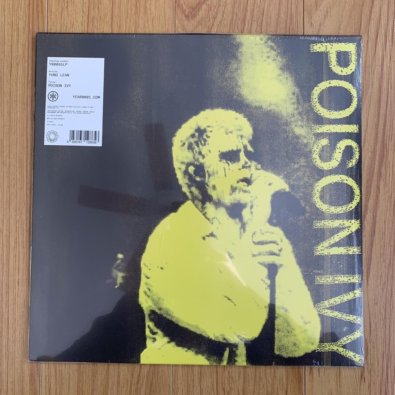 Yung Lean Poison Ivy Yellow Colored Vinyl LP new... - Depop