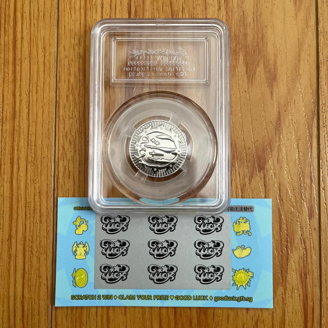 Bladee Mechatok - Good luck coin + scratcher New... - Depop