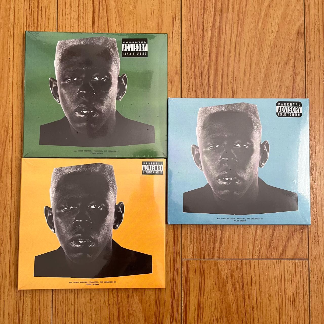 Tyler The Creator Igor CD bundle Yellow, Green, &... - Depop