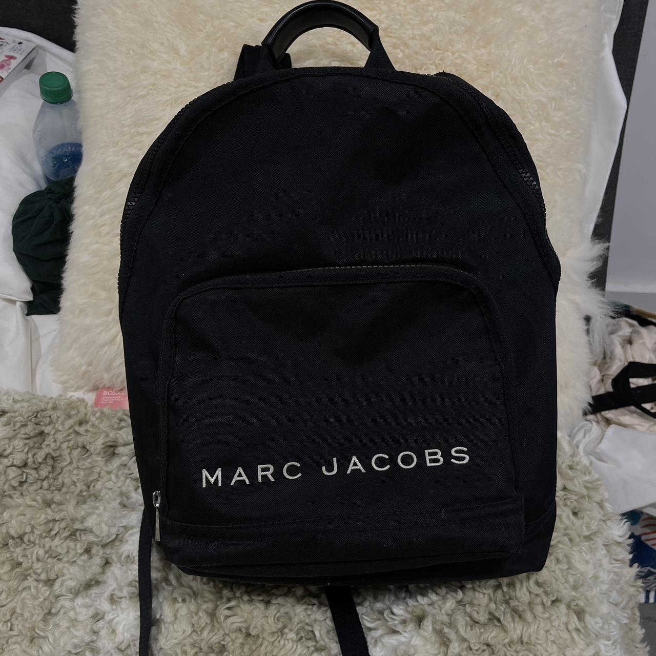 Black Marc jacobs backpack #marcjacobs #backpack... - Depop
