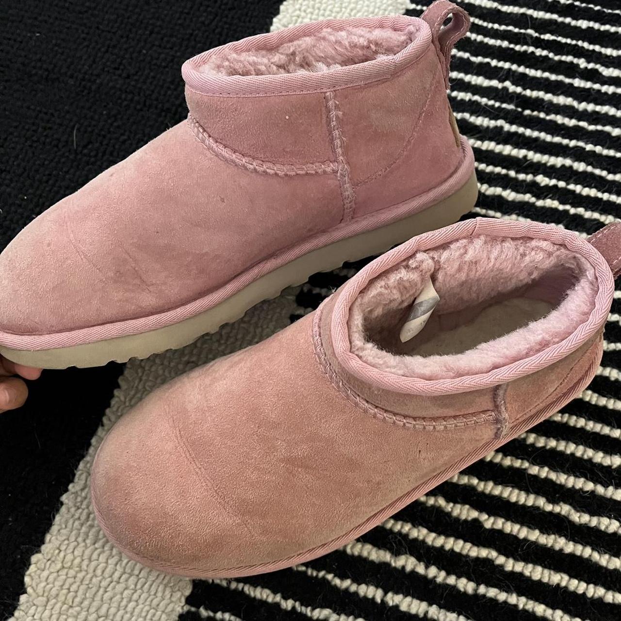 Dusty Pink UGG ultra mini boots #UGG... - Depop
