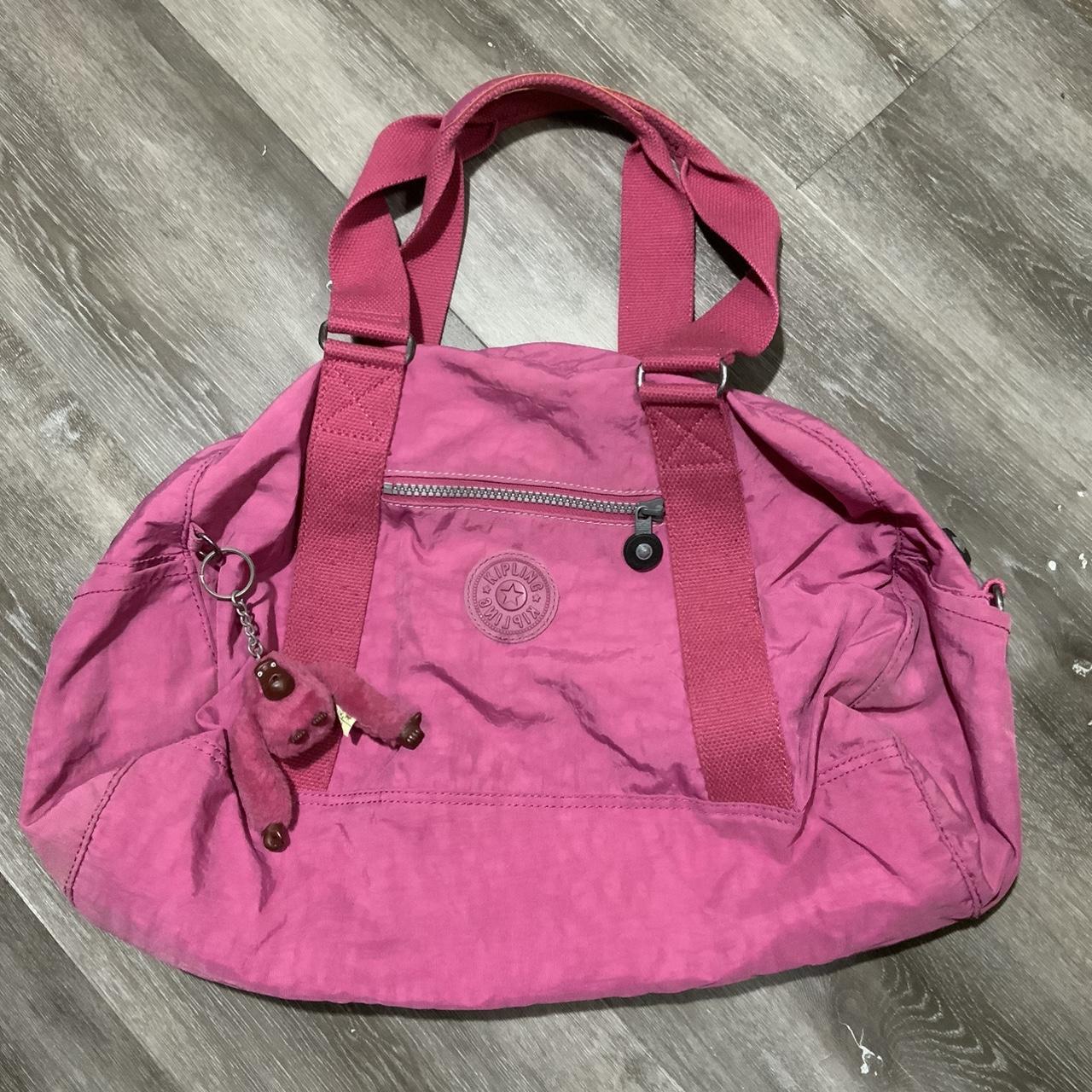 Kipling Women's Pink Bag | Depop