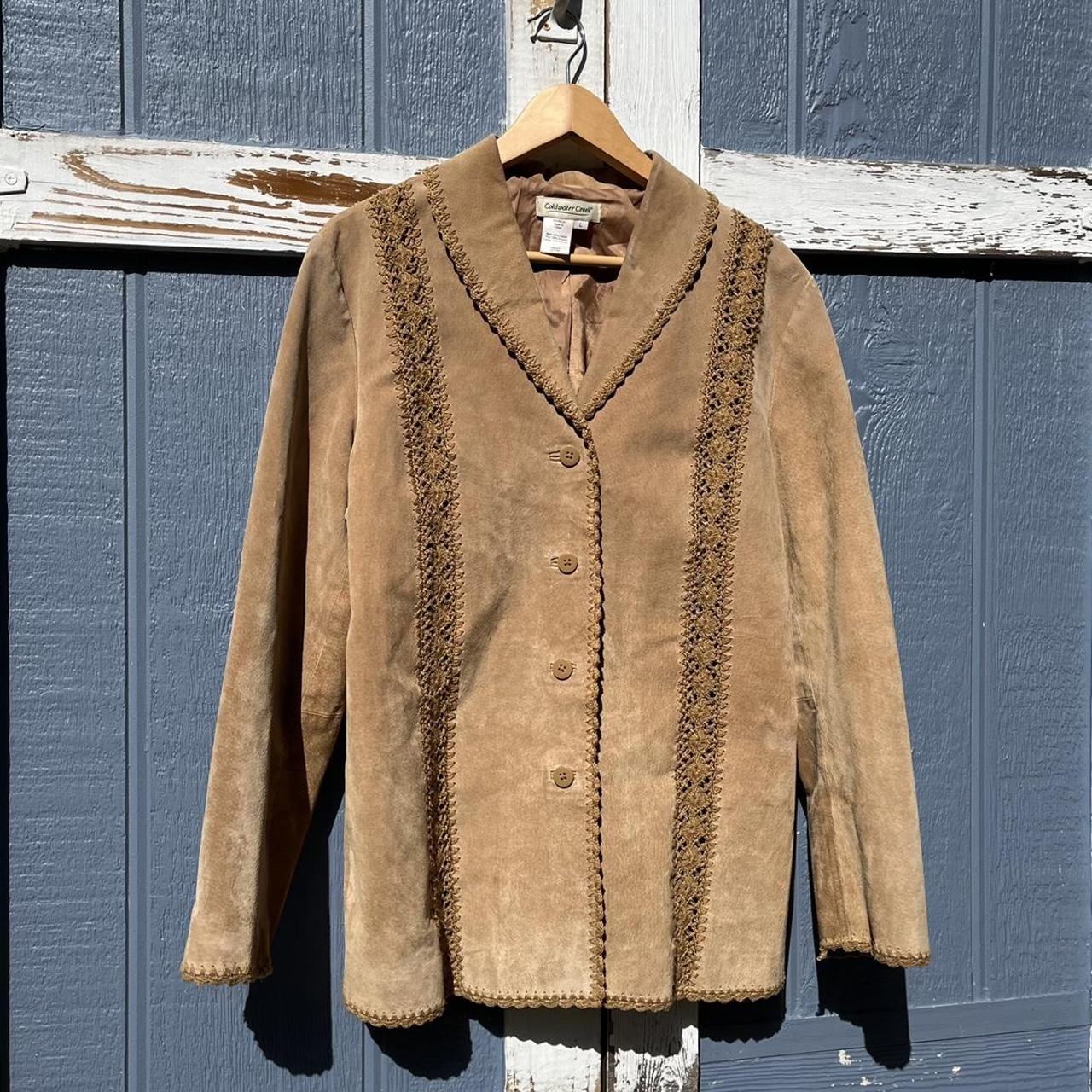 Women's Tan Jacket | Depop