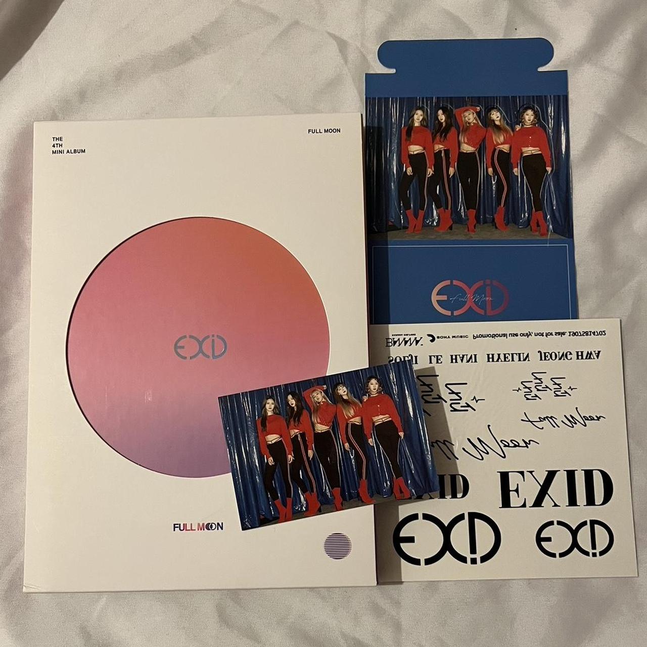 Exid - Full Moon Album Comes with group photocard... - Depop