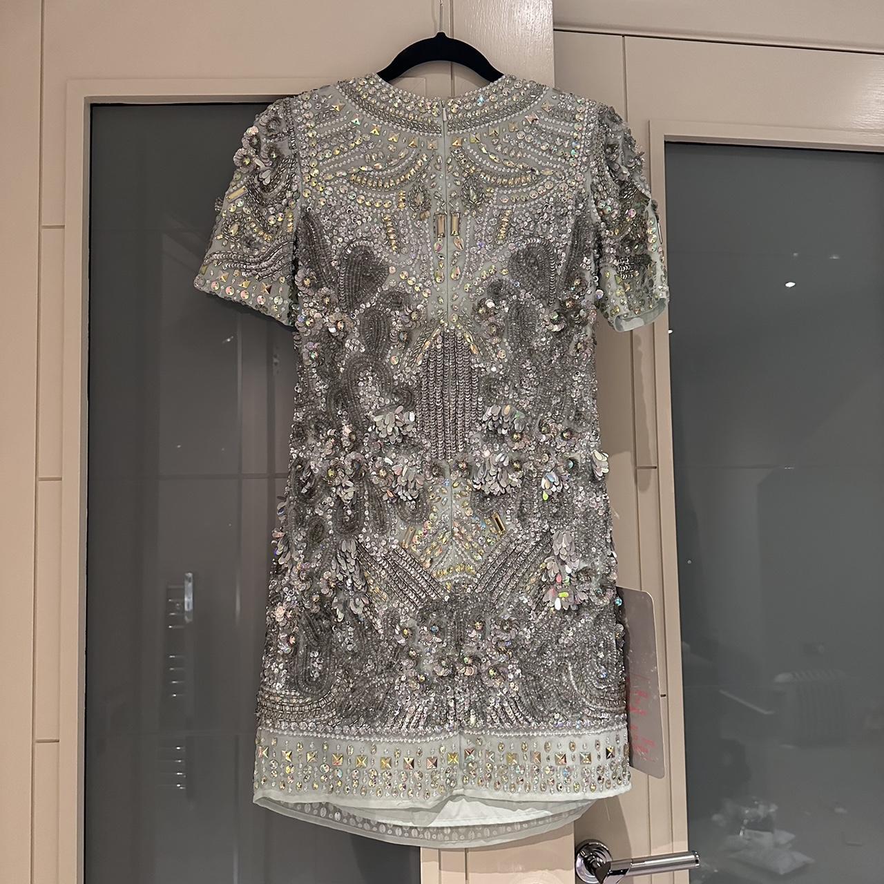 BRAND NEW gorgeous embellished asos design dress,... - Depop