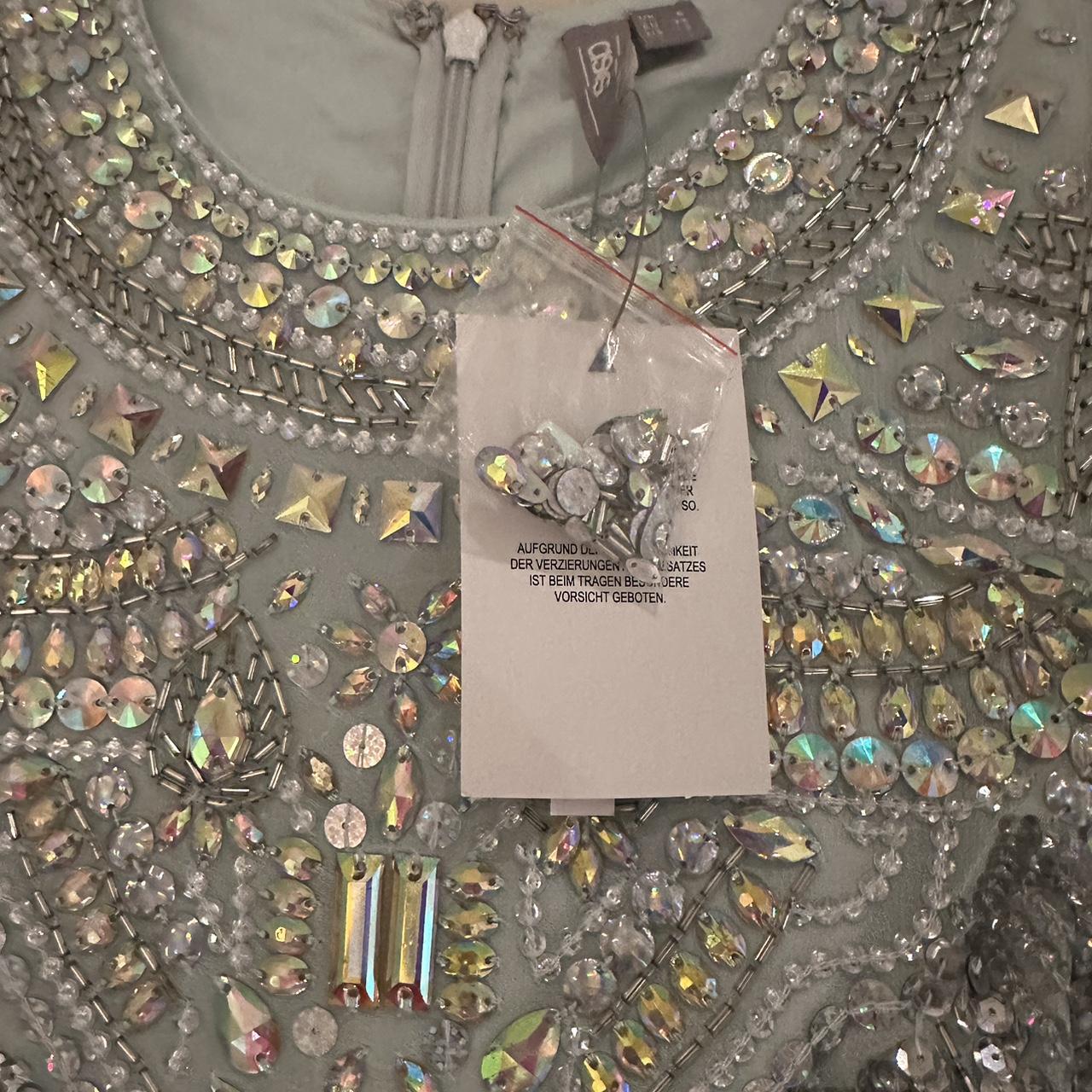 BRAND NEW gorgeous embellished asos design dress,... - Depop