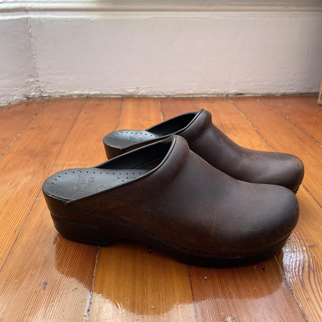 Sonja Dansko Clog in Antique Brown Used but in good... - Depop
