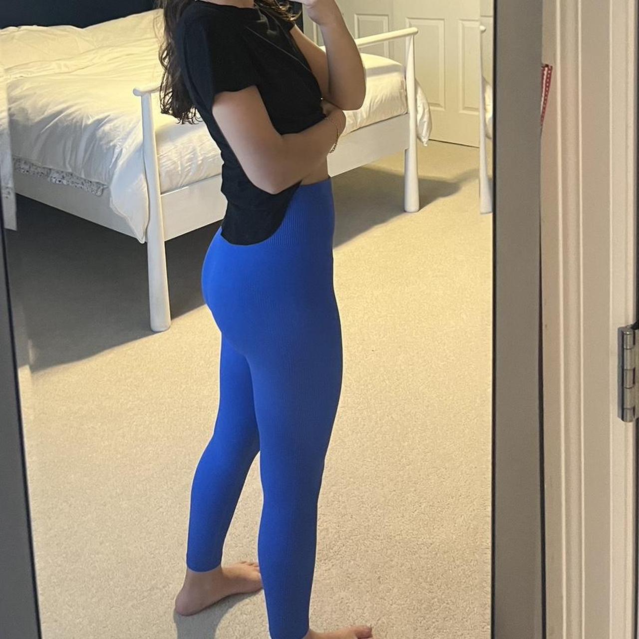 Target Cobalt Blue Leggings - Small - Depop