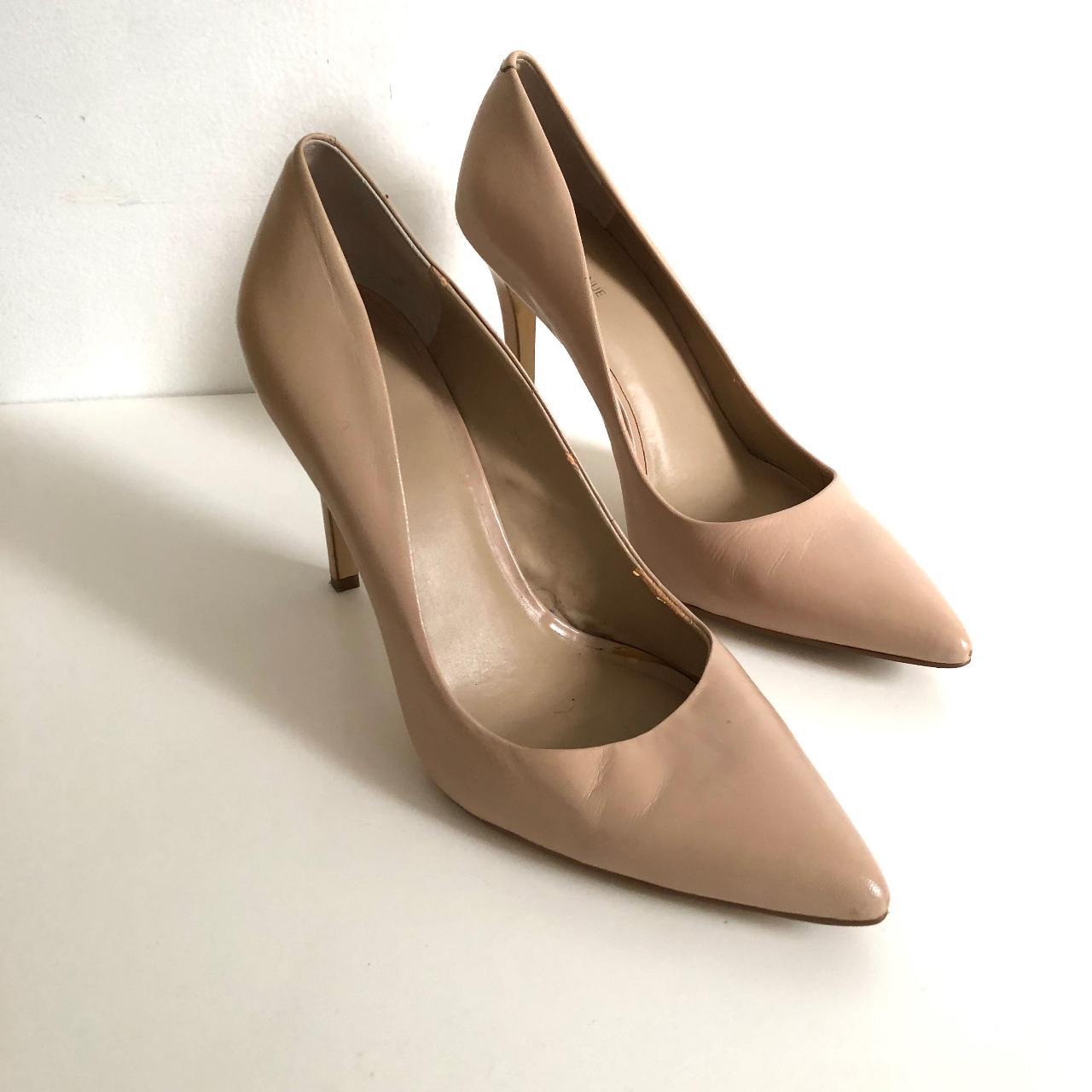 Saks Fifth Avenue Women's Pink Courts | Depop