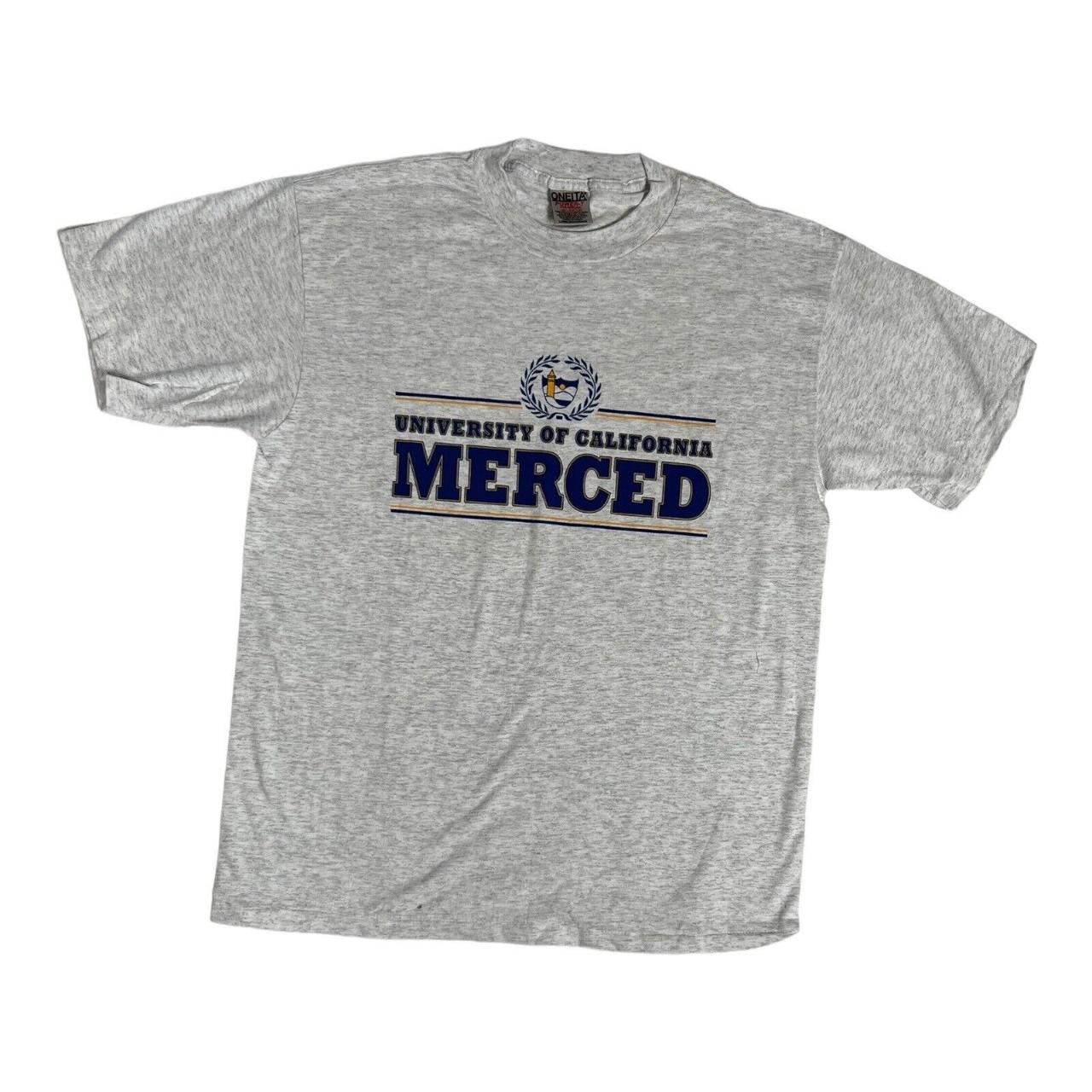 Vintage University Of California Merced T-Shirt Size... - Depop