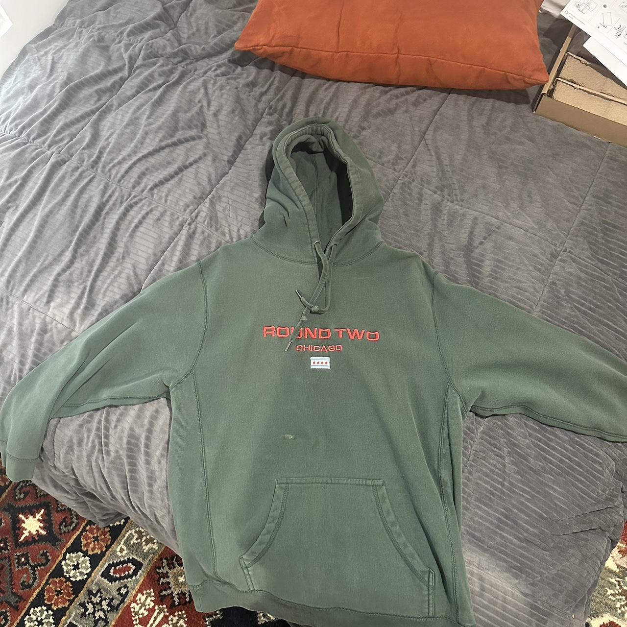 Round Two Chicago Hoodie Size Large - Depop