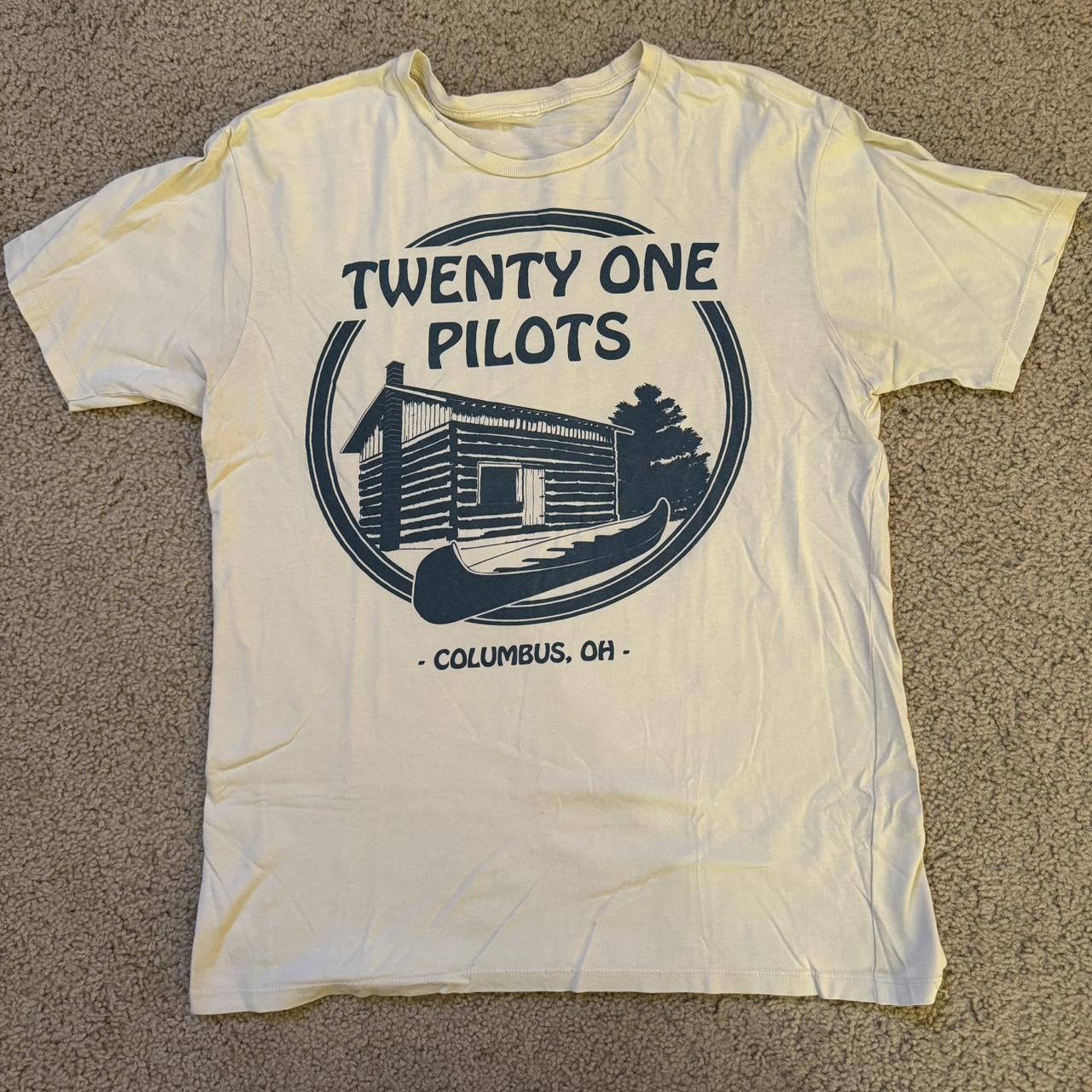 Twenty One Pilots Cabin Shirt Size medium (size tag... - Depop