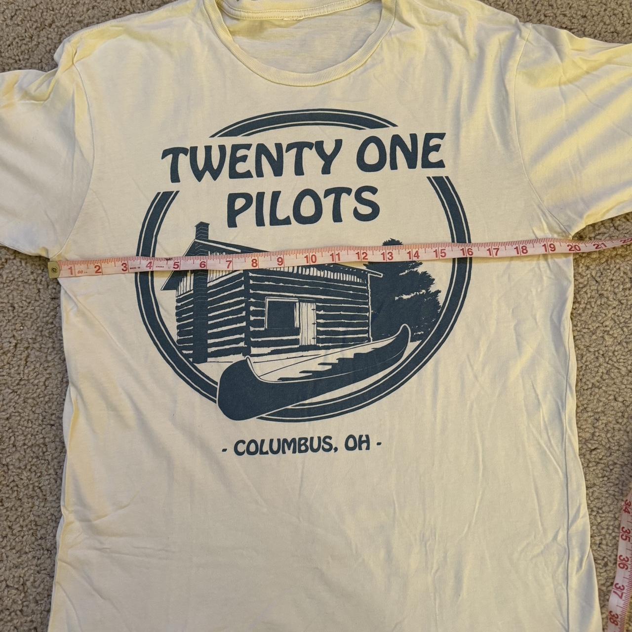 Twenty One Pilots Cabin Shirt Size medium (size tag... - Depop