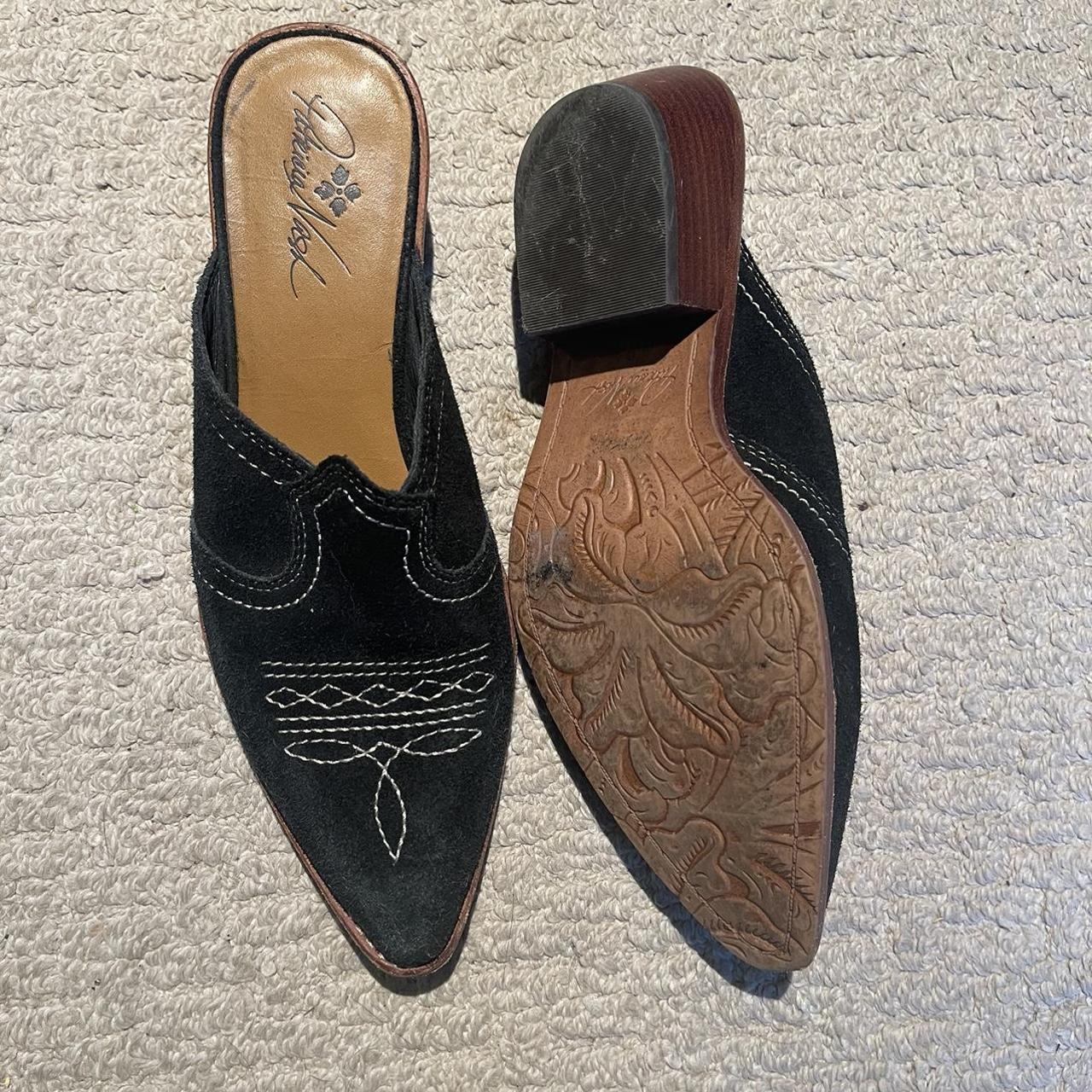 Western Mules from Patricia Nash Size 9... - Depop