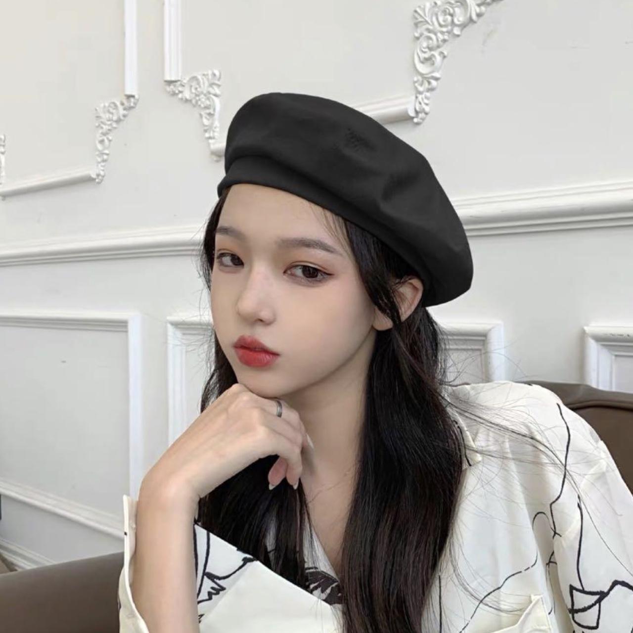 Cute beret from Korea Size approx 54-55cm... - Depop